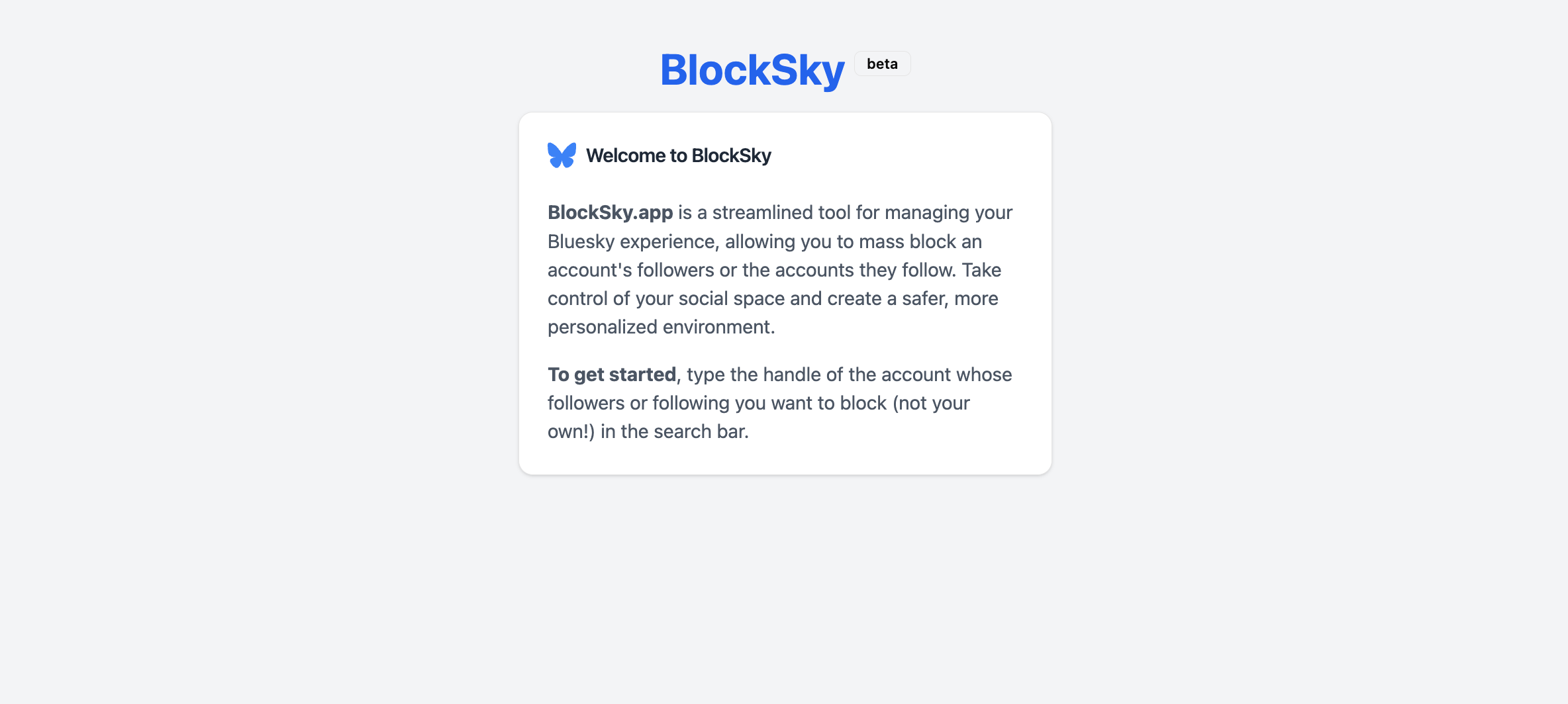 BlockSky | Take control of your bluesky space and create a safer, more ...